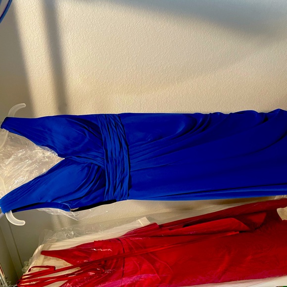 D’Zage | Dresses | Blue Gown | Poshmark